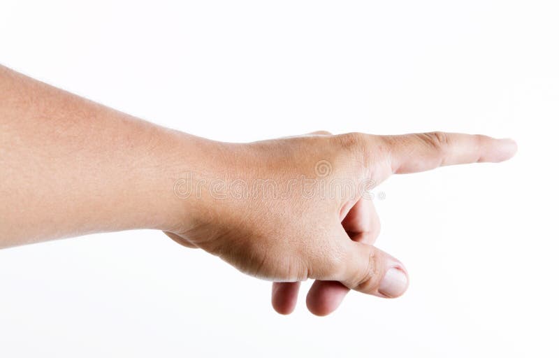 Pointing stock photo. Image of competition, press, background - 13957484