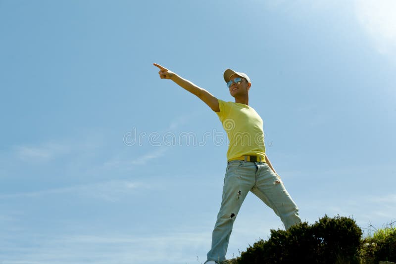 Pointing stock image. Image of life, lifestyle, pointing - 25246471