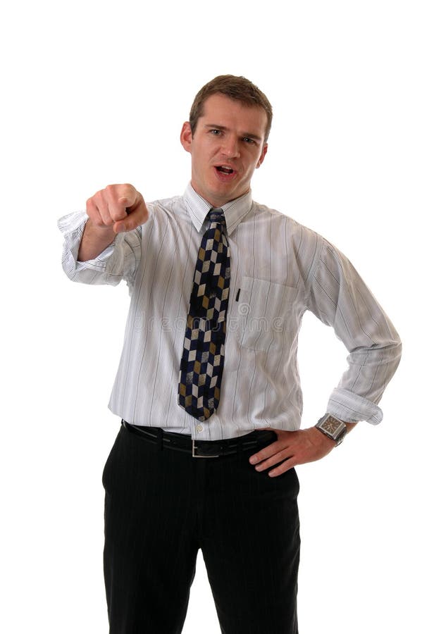 Pointing stock photo. Image of adult, accusation, white - 2546578