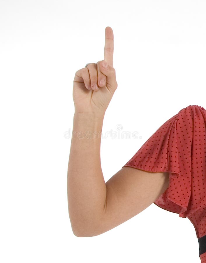 Pointing stock image. Image of doigt, direction, right - 4539557