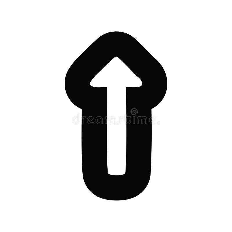 Pointing arrow icon symbol stock vector. Illustration of sign - 146127550