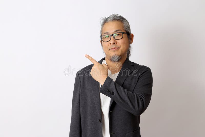 Pointing stock image. Image of handsome, adult, point - 143256435