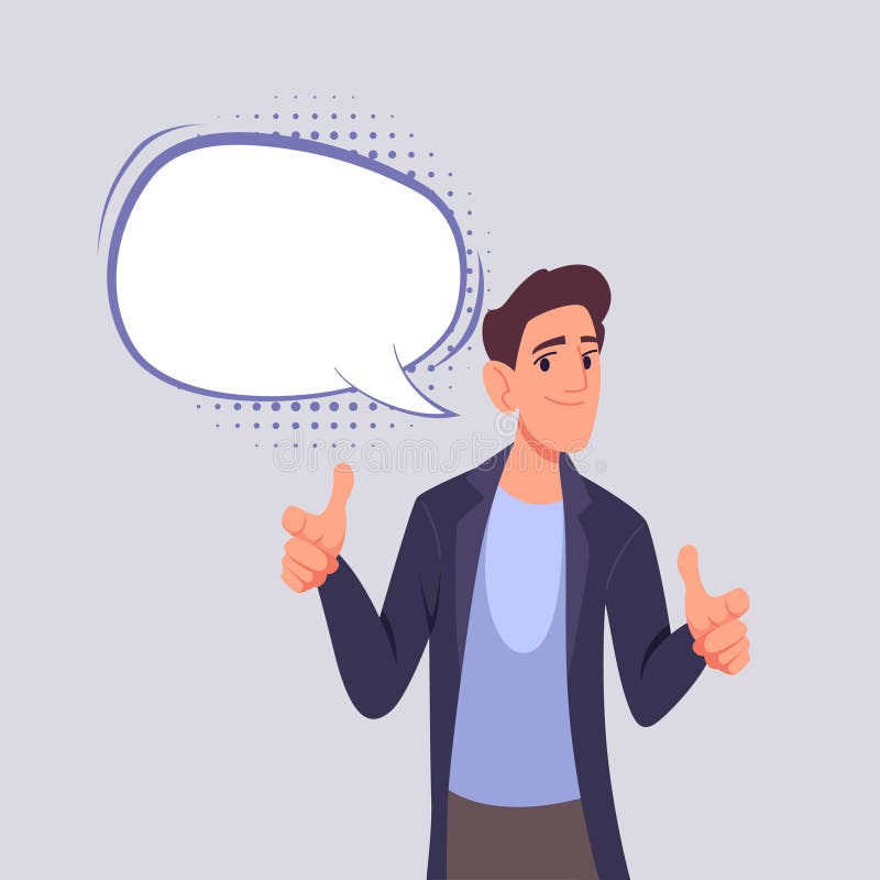 Man Speech Bubble Stock Illustrations – 63,756 Man Speech Bubble Stock ...
