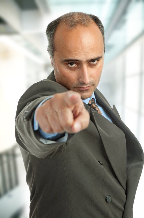 Pointing stock photo. Image of confidence, finger, business - 33791516
