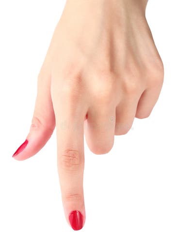 Pointing finger stock image. Image of choose, decisive - 12297263