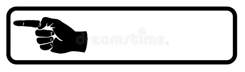 Pointing Finger Sign Stock Illustrations – 20,002 Pointing Finger Sign ...