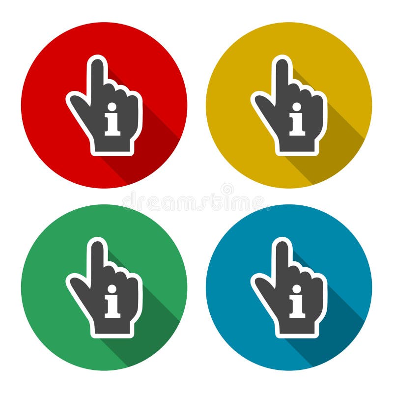 Hand Info-Graphic stock vector. Illustration of background - 45486085