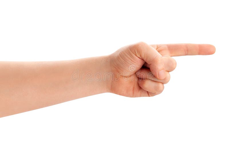 Pointing finger stock image. Image of point, gesture - 153580025