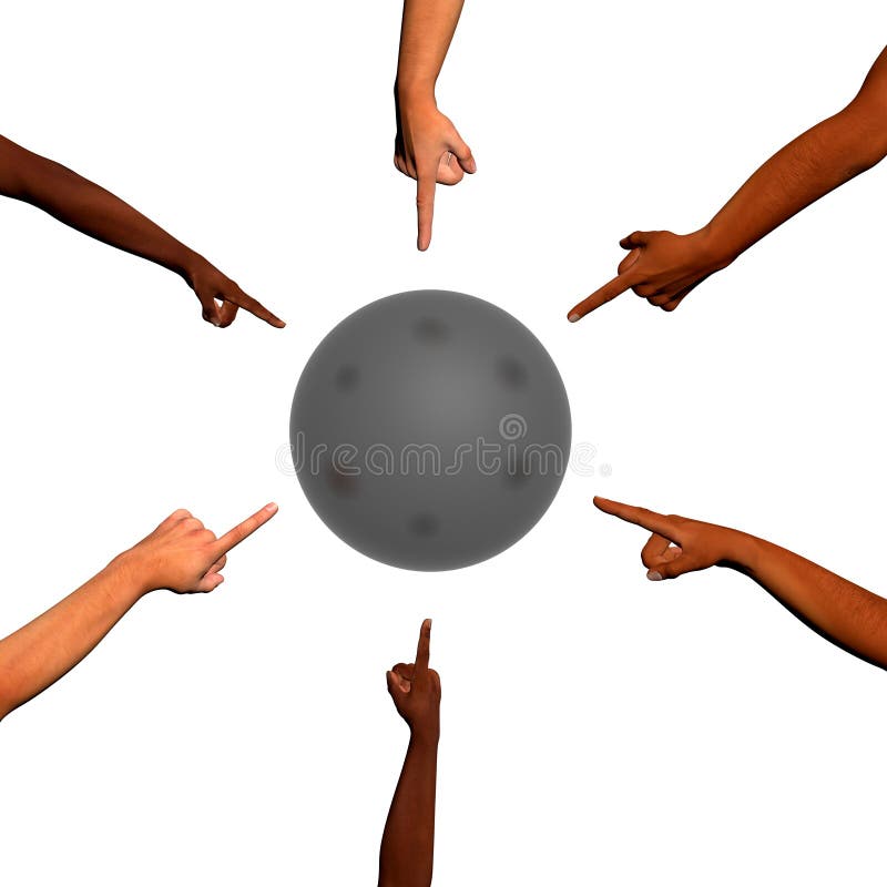 Pointing Fingers stock illustration. Illustration of snitch - 70305839