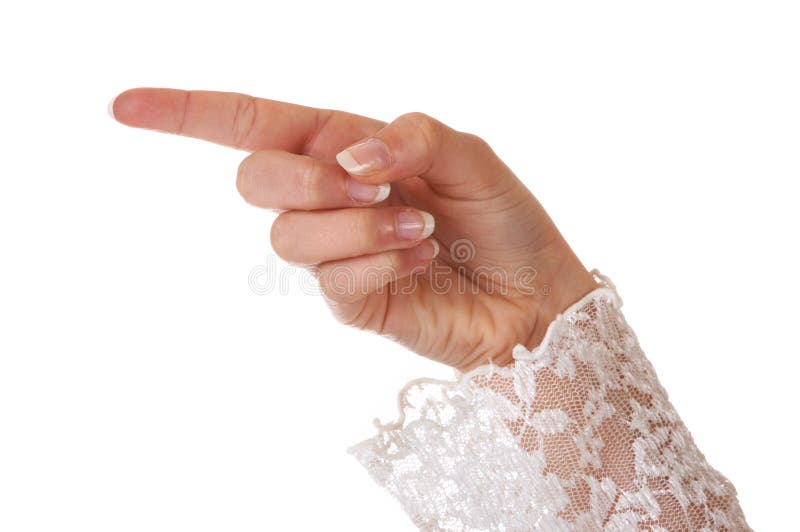 Pointing finger stock image. Image of metaphor, gesticulation - 7288533