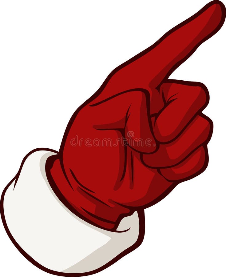 Pointing hand stock vector. Illustration of finger, inspire - 27699126