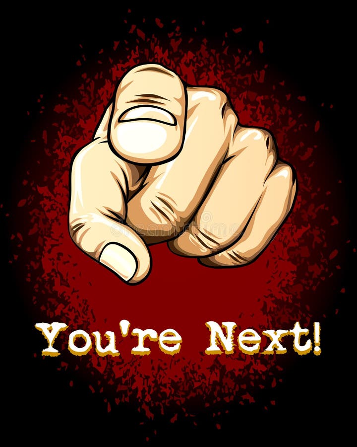 Pointing Hand You Stock Illustrations – 1,540 Pointing Hand You Stock ...