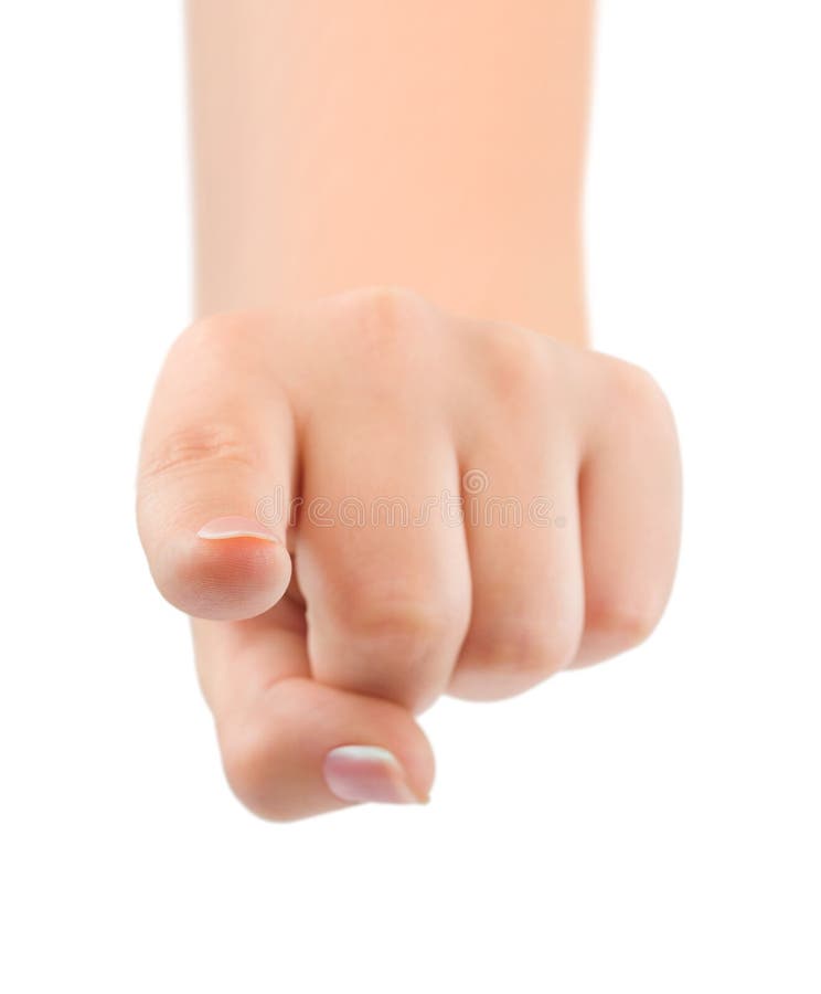 Pointing hand stock photo. Image of aiming, hand, right - 46006554