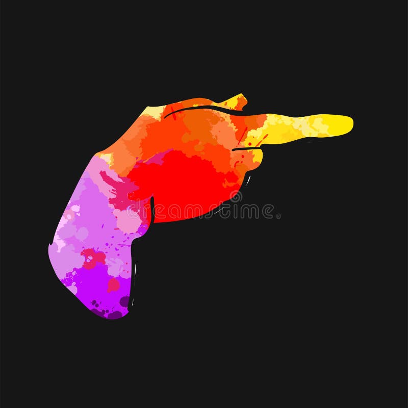 Sketch Finger Pointing Forward Stock Illustrations – 76 Sketch Finger ...