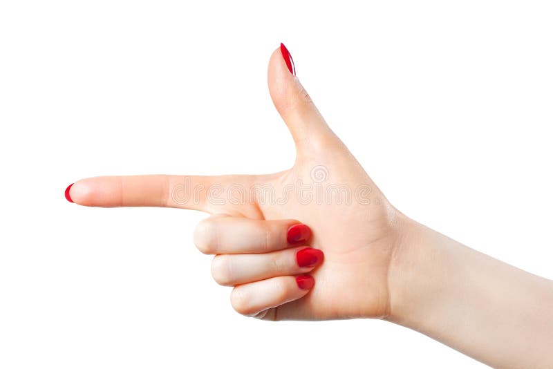 Pointing hand stock photo. Image of beautiful, beauty - 38620926