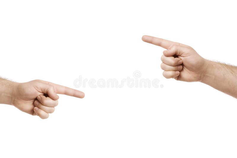 Pointing hands stock photo. Image of human, fingernail - 45737064