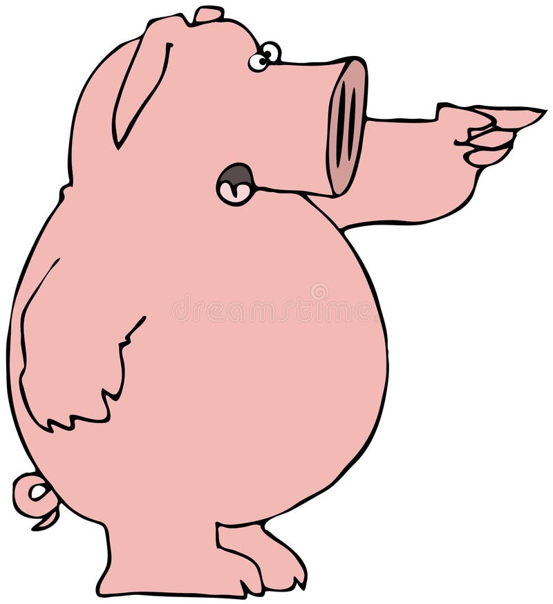 Angry Pig stock vector. Illustration of furious, angry - 15673850