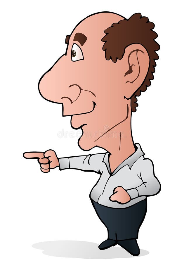 Pointing straight stock illustration. Illustration of void - 31036981