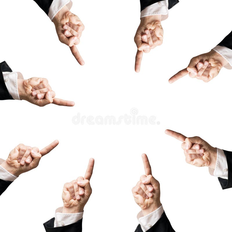 Several Hands Pointing Stock Photos - Free & Royalty-Free Stock Photos ...