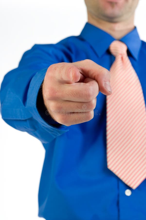 Pointing at You stock image. Image of finger, executive - 6576085