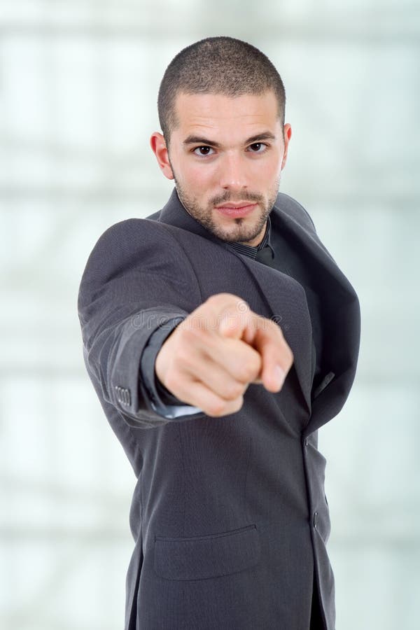 Pointing stock image. Image of gesture, dude, business - 33920495