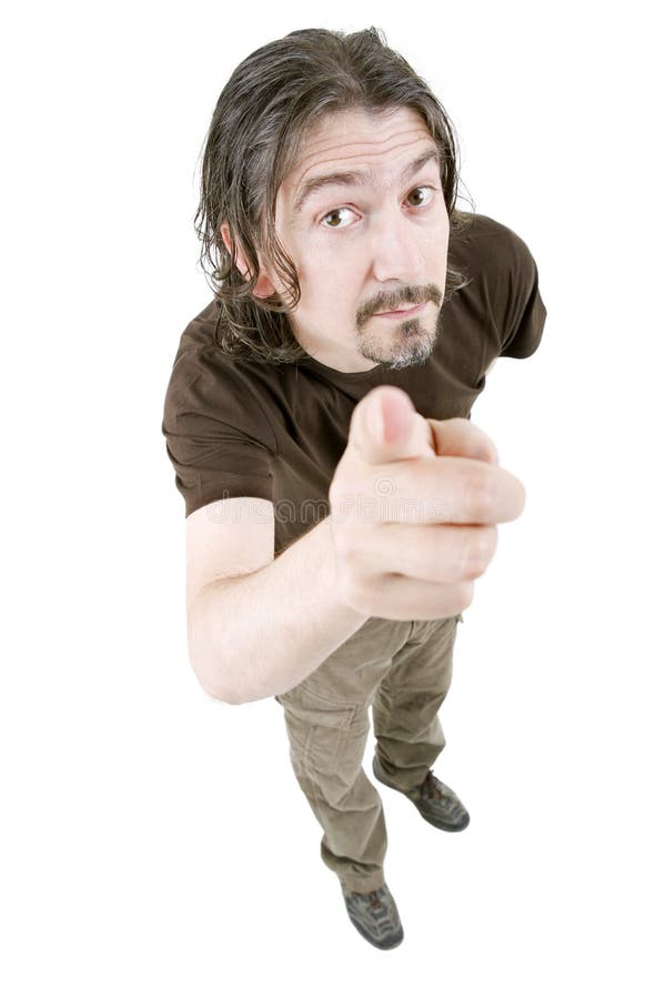 Pointing stock photo. Image of person, joyful, looking - 43235048