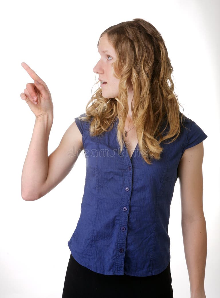 216 Stern Woman Pointing Finger Stock Photos - Free & Royalty-Free ...