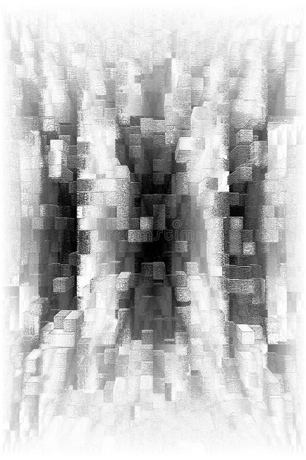 Pointless Graphic Composition. Stock Illustration - Illustration of ...