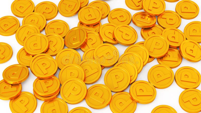 Points coins stock illustration. Illustration of gift - 77835746