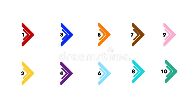 Points De Puces Du Numéro De Direction Illustration de Vecteur ...