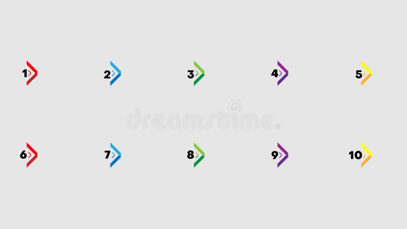 Points De Puces Du Numéro De Direction Illustration de Vecteur ...