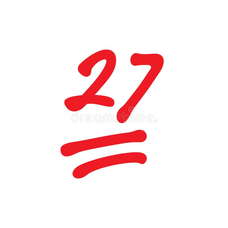 27 Points Exam Score, Eighteen Points Grade Results - Vector Stock ...