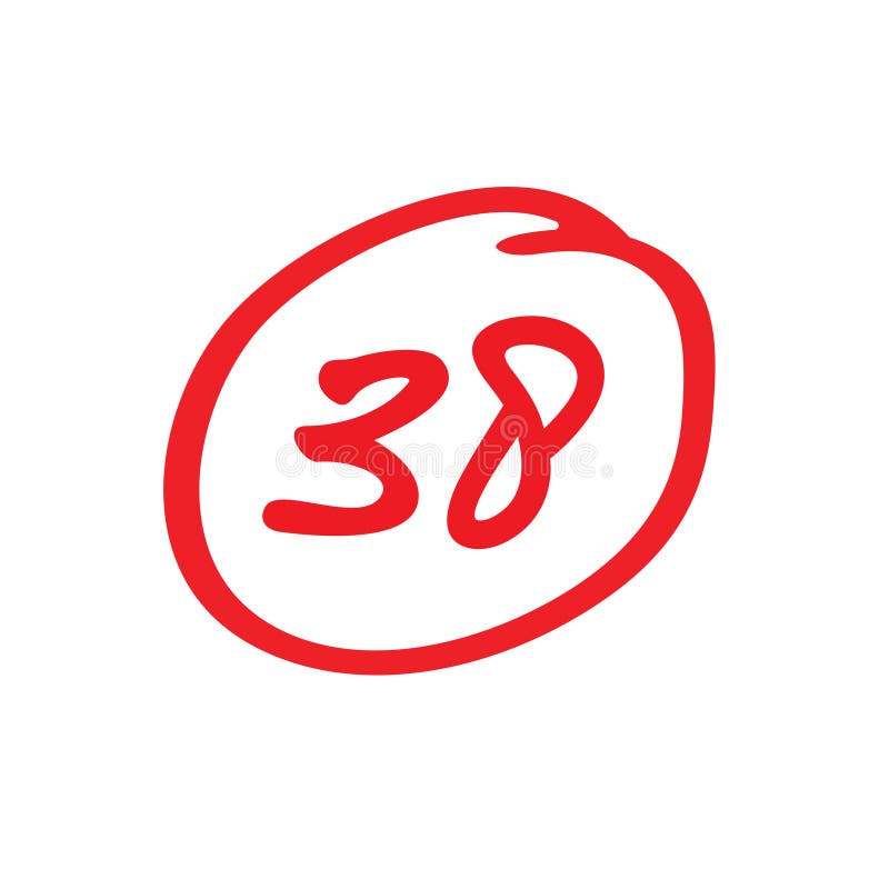37 Points Exam Results, Thirty Seven Points Test Score, Vector ...