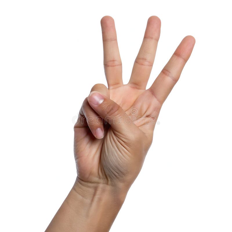 Points Hand Gesture stock illustration. Illustration of human - 356623808