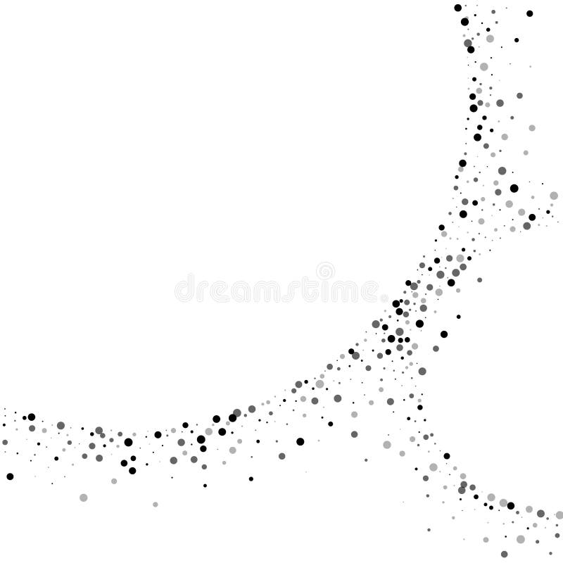 Points noirs denses illustration de vecteur. Illustration of trame ...