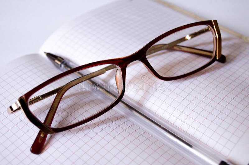 Points Notebook. a Pen. Office. Employee Notes Stock Image - Image of ...