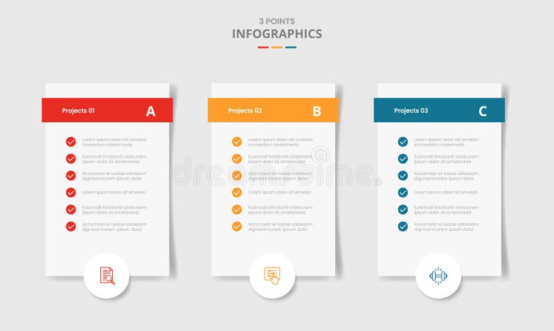 Infographic Comparison Checklist Stock Illustrations – 979 Infographic ...