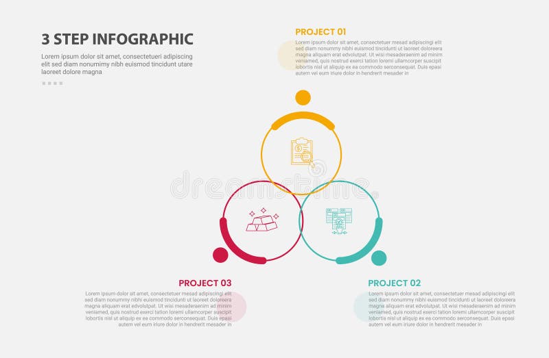 3 Points Template Infographic Outline Style with 3 Point Step Template ... 3 Points Template Infographic Outline Style with 3 Point Step Template ...