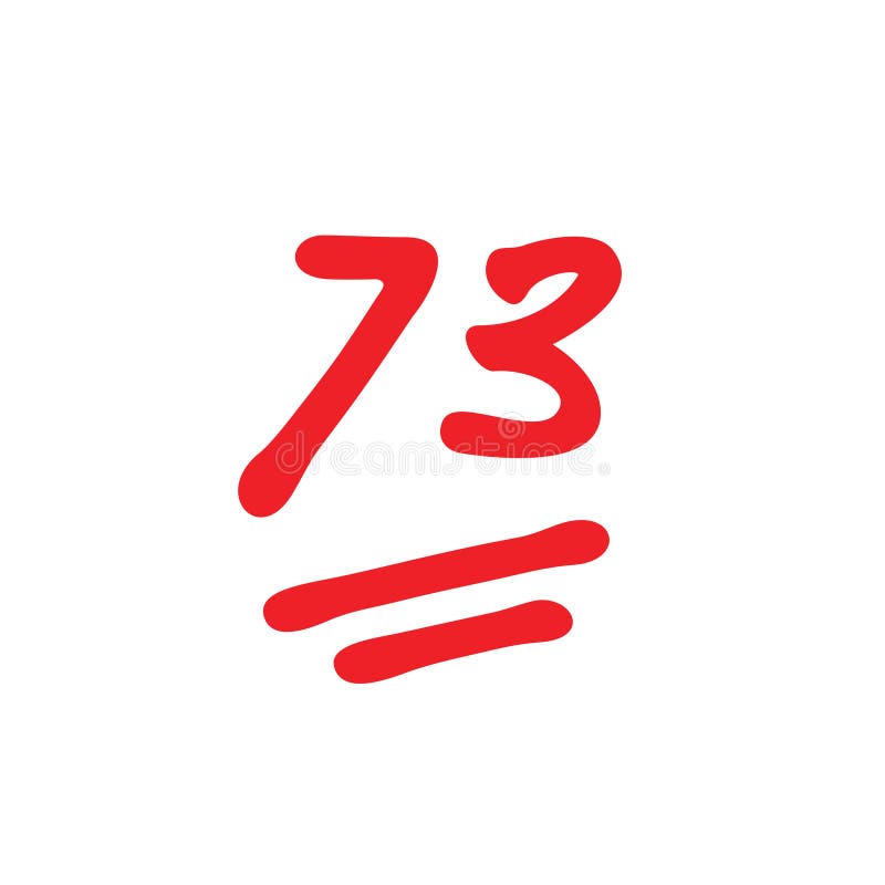 73 Points Test Score, Seventy Three Points Grade Results - Vector Stock ...