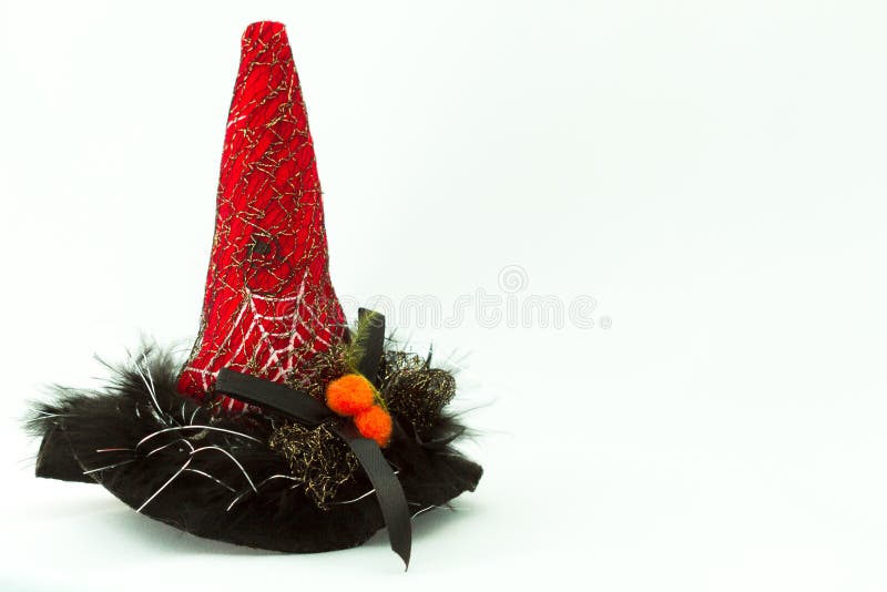 Pointy Red Hat stock image. Image of intellect, fabrics - 63036899