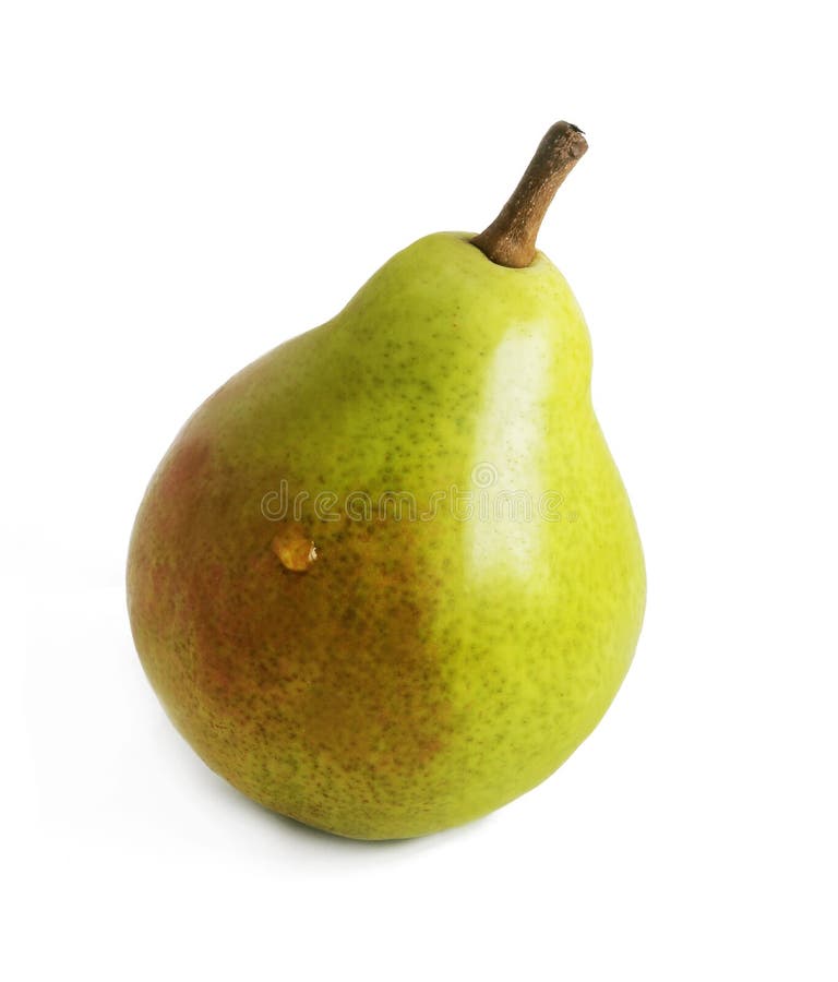 Poire juteuse photo stock. Image of lame, mûr, fond, coupure - 61424664