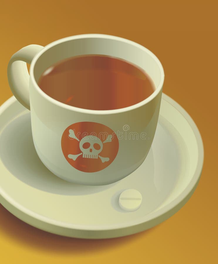 Poison stock vector. Illustration of poisoning, medical - 8316596