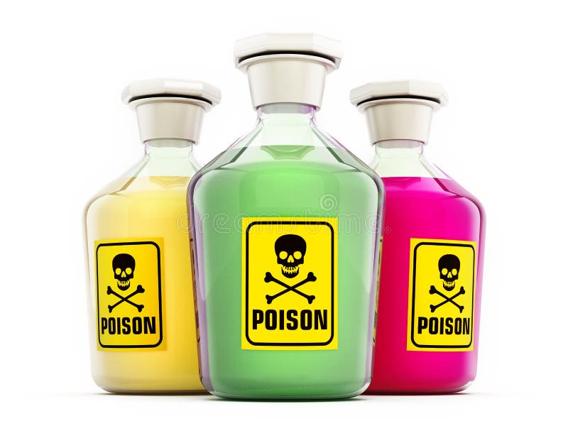 Drinking poison stock vector. Illustration of liquid - 27386984