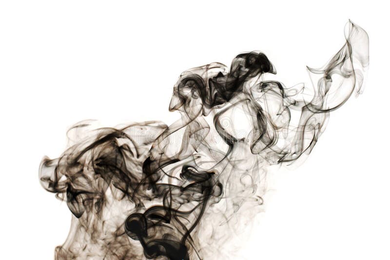 Poison Dangerous Brown Smoke. Stock Photo - Image of dirty, abstract ...