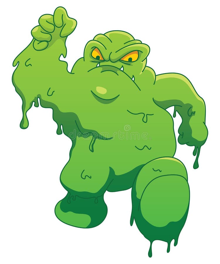 Poison Monster stock vector. Illustration of slug, cartoon - 47848846