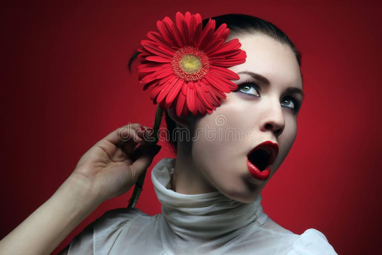 Poison oooo stock photo. Image of skin, alone, brunette - 8395886