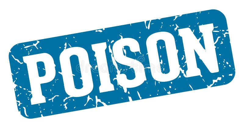 Poison Rectangular Sign Stock Illustrations – 55 Poison Rectangular ...