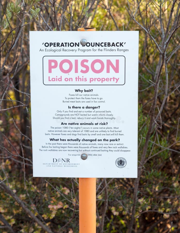 Poison safety sign editorial photography. Image of country - 39352987