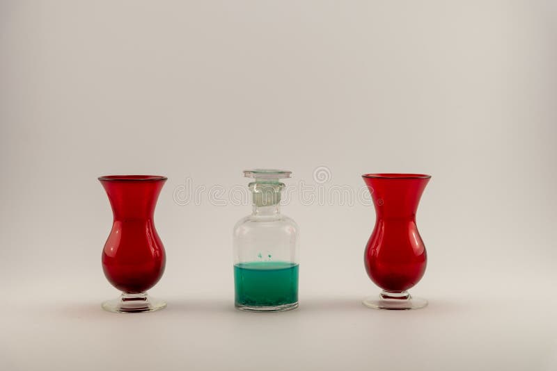 Poison Shot and Shot Glass Glasses Stock Image - Image of liquid ...