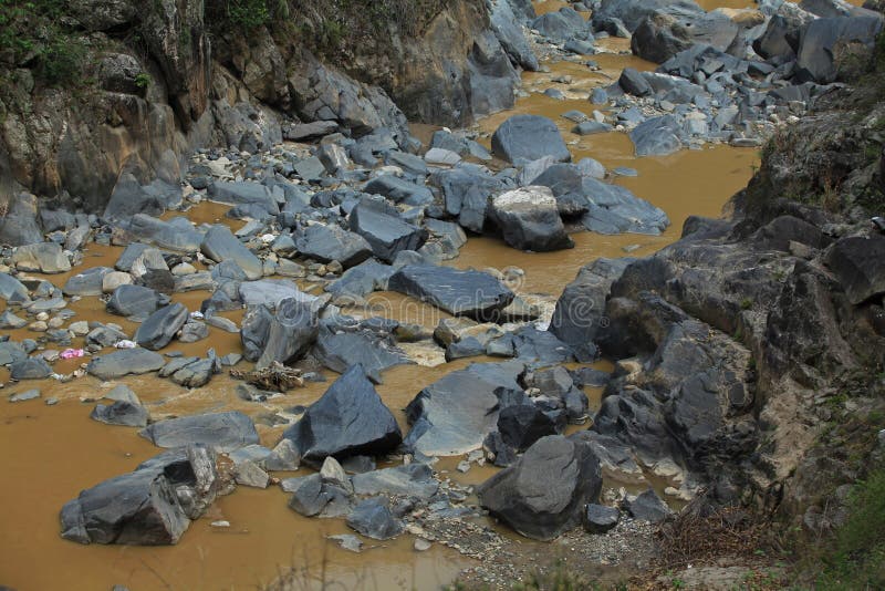 Poison water in nature stock image. Image of contaminate - 51242615